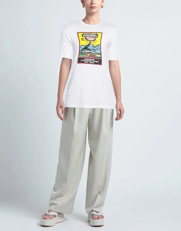 Dsquared2 Printed T-shirt - White