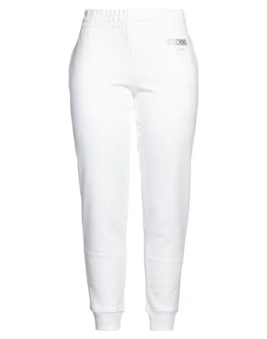 Moschino Couture Cotton Track Pants - White