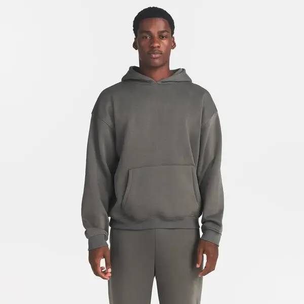 SKIMS Relaxed Fleece Hoodie - Jungle