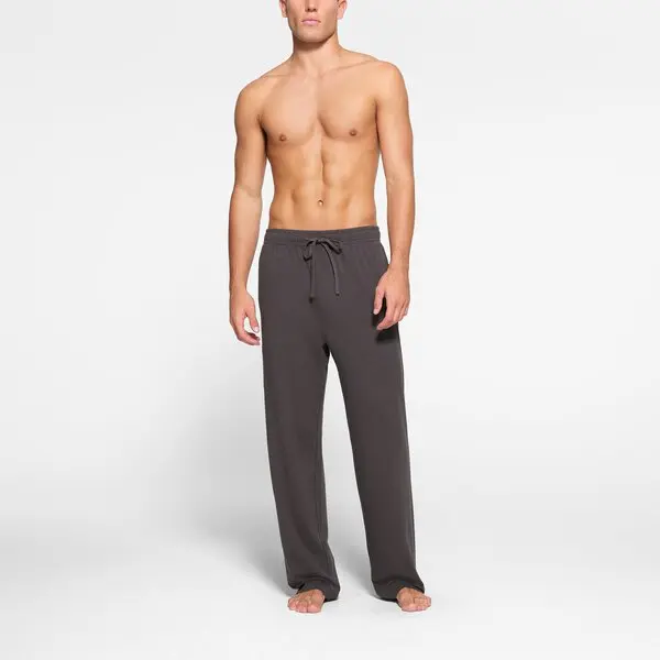 SKIMS Relaxed Straight Leg Pant | Grey | | Jersey Lounge - Ash
