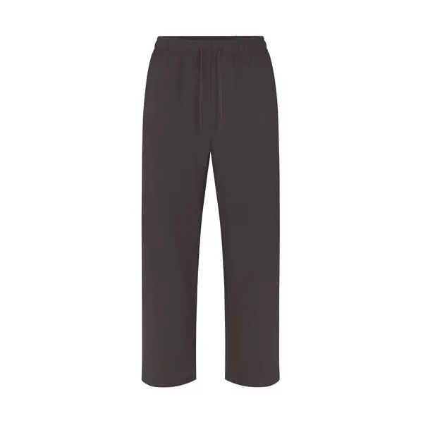 SKIMS Relaxed Straight Leg Pant | Grey | Large | Jersey Lounge - Ash