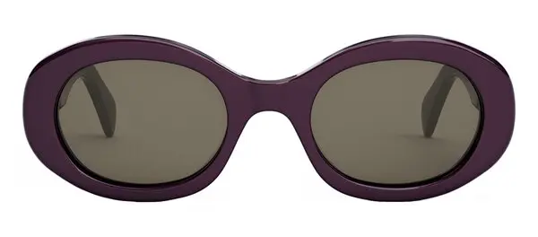 Celine Cl40194un 81e Oval Sunglasses