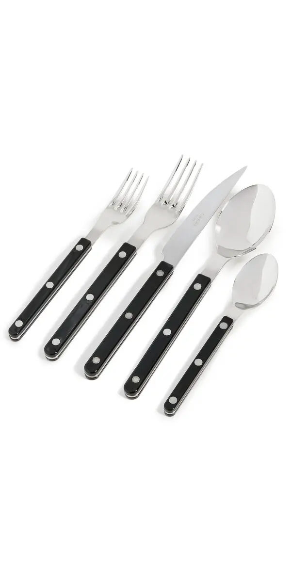 SABRE 5-piece Place Setting - Black