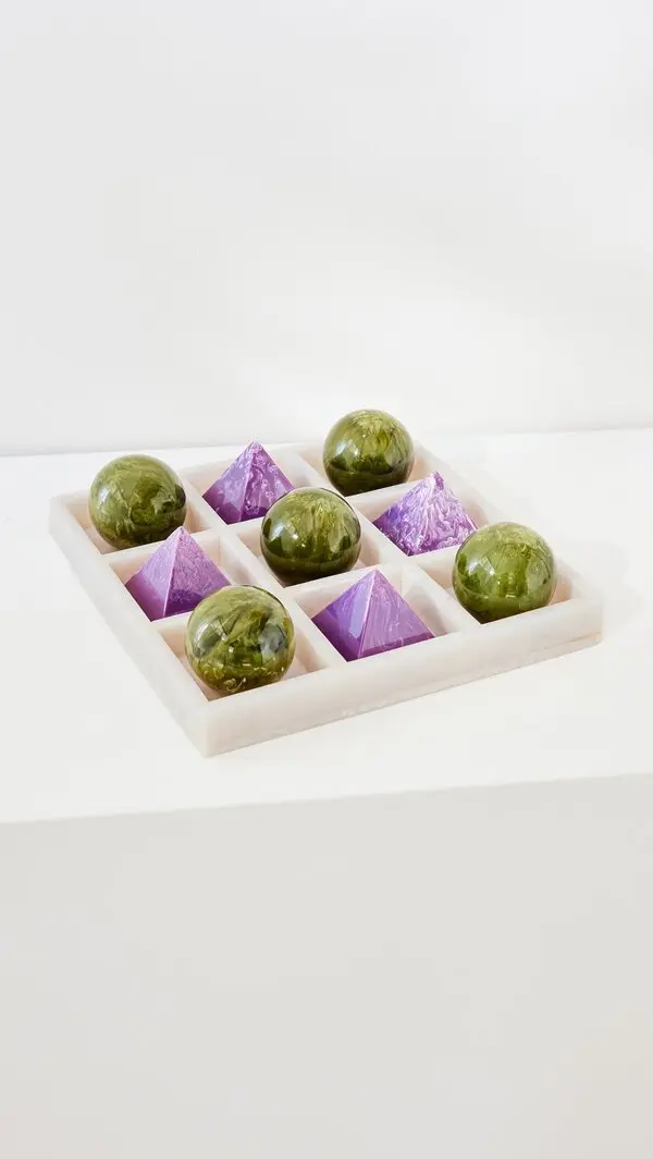 Jonathan Adler Mustique Tic Tac Toe Set