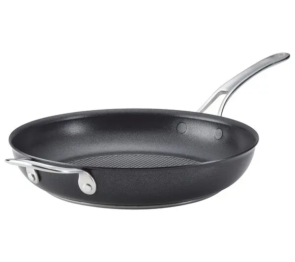 ANOLON X Hybrid Nonstick 12in Frying Pan With H Lper Handle - One-color