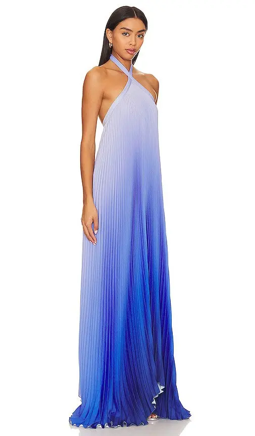 L'IDEE Deesse Gown - Ocean