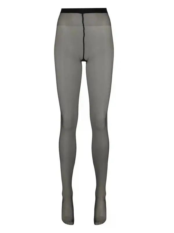 Wolford Sheer High-waisted Tights - Black