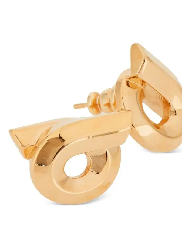 FERRAGAMO Gancini Stud Earrings