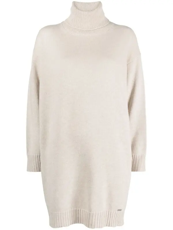 Kiton Roll-neck Cashmere Dress