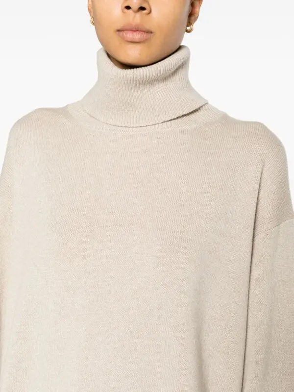 Kiton Roll-neck Cashmere Dress