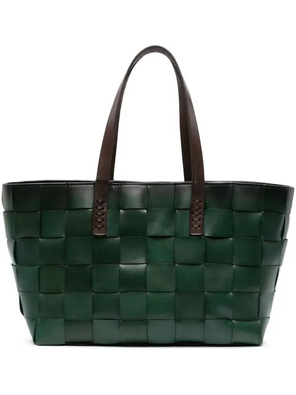 Dragon Diffusion Japan Leather Tote Bag - Green