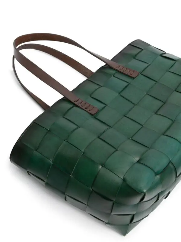 Dragon Diffusion Japan Leather Tote Bag - Green