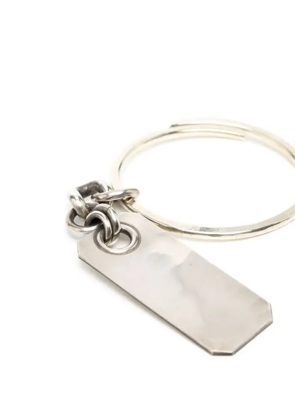 Werkstatt:München Sterling Dog Tag Keyring