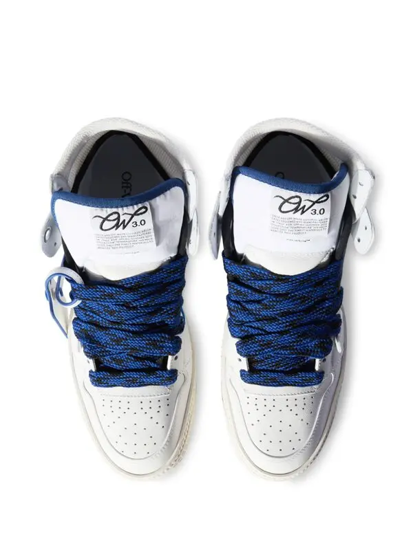 Off-White 3.0 Off Court Leather Sneakers - White
