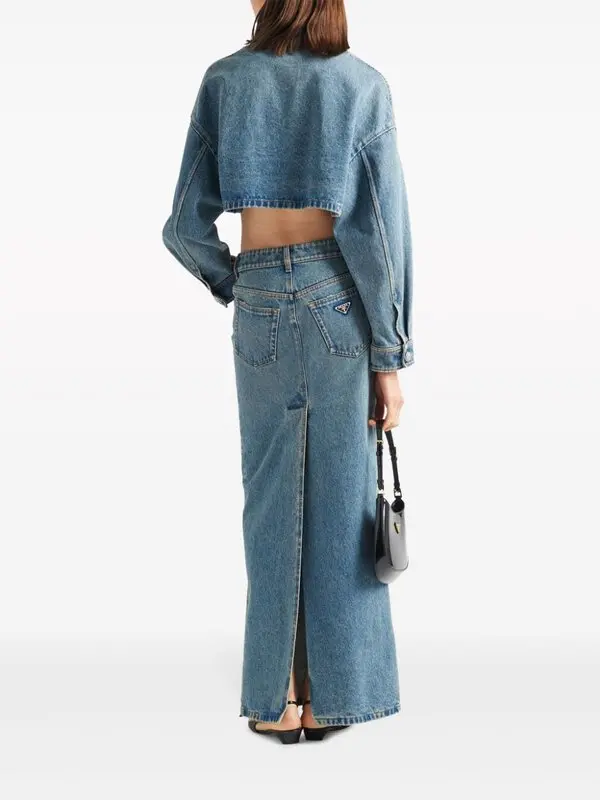 Prada Denim Blouson Jacket
