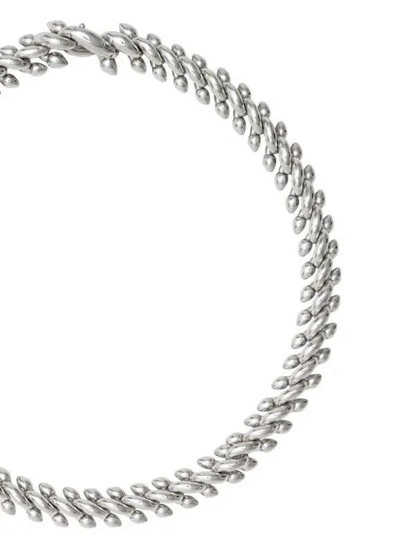 Burberry Spear Chain Necklace - Silver