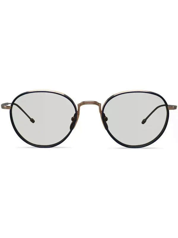 Thom Browne Pantos-frame Sunglasses - Gold