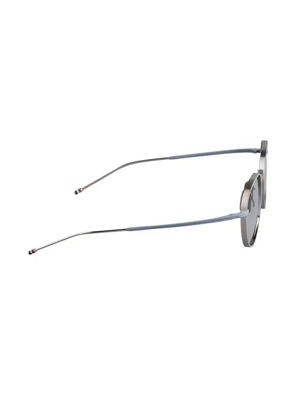 Thom Browne Round-frame Sunglasses - Silver