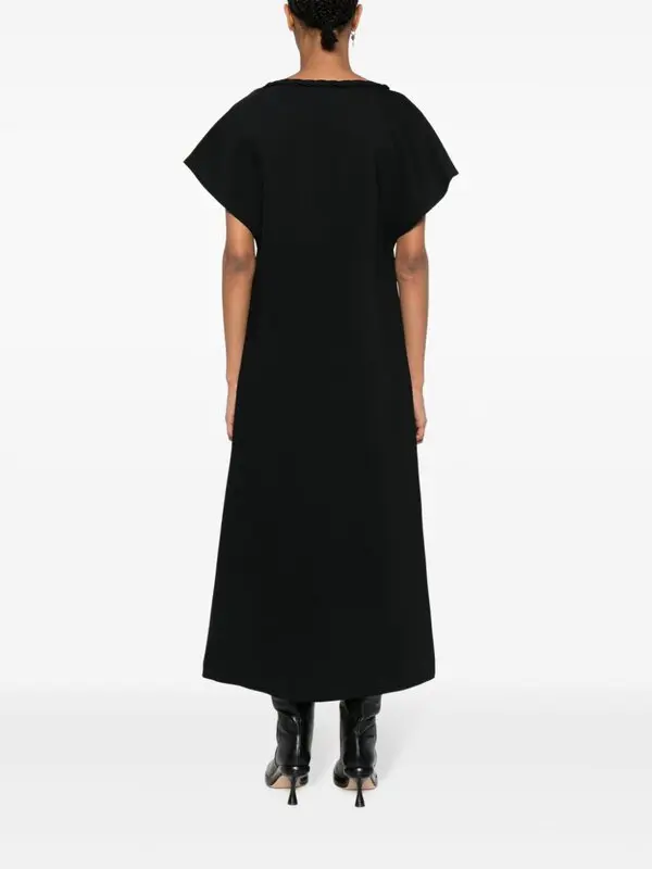Viktor & Rolf Braided-collar A-line Dress