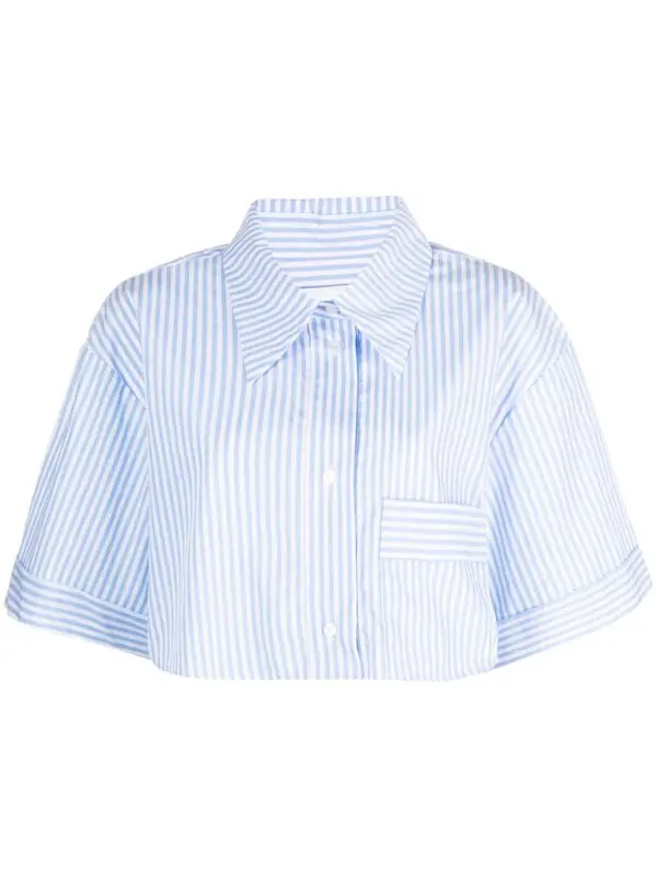 Viktor & Rolf Striped Organic-cotton Shirt