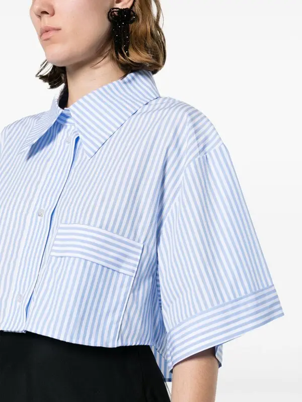 Viktor & Rolf Striped Organic-cotton Shirt