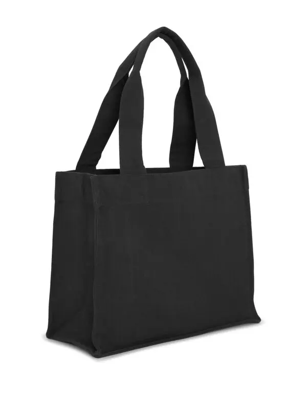 GANNI Logo-embroidered Tote