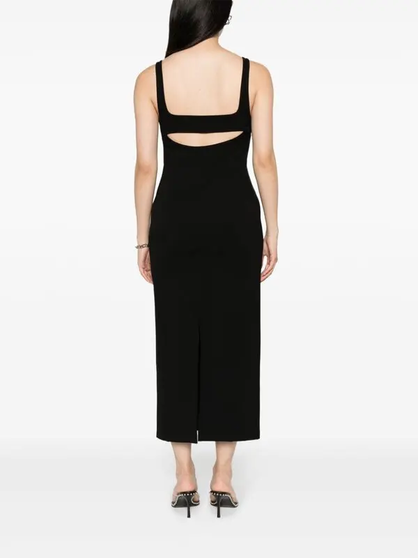 Helmut Lang Cut-out Maxi Dress