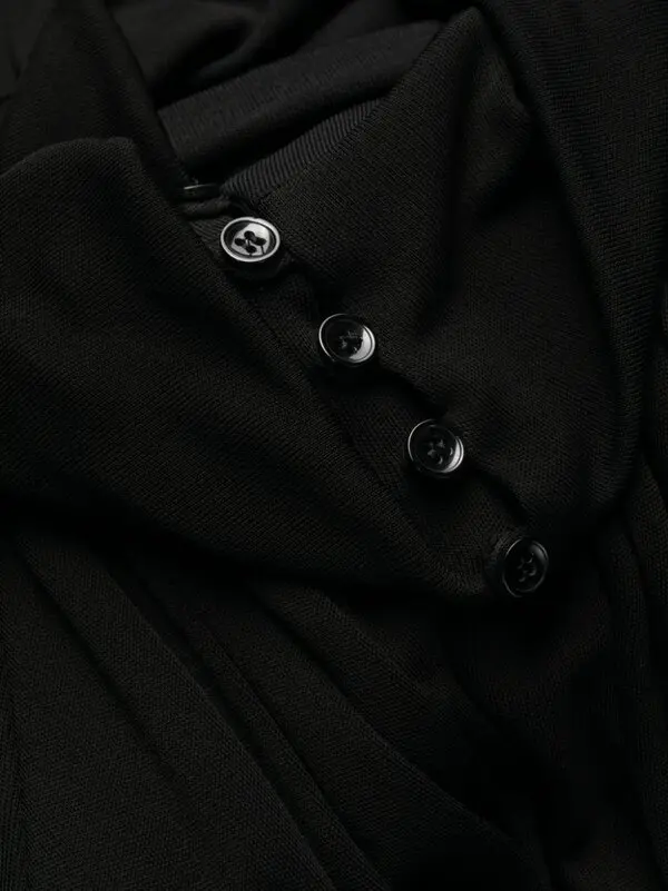 Saint Laurent High-neck Mini Dress