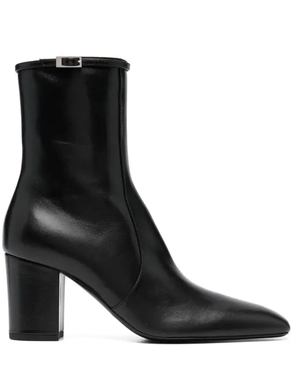 Saint Laurent Joelle 70mm Leather Boots