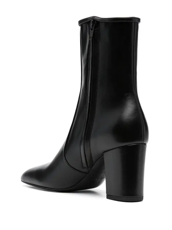 Saint Laurent Joelle 70mm Leather Boots