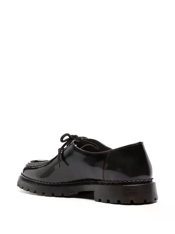 Saint Laurent Marbeuf Leather Derby Shoes
