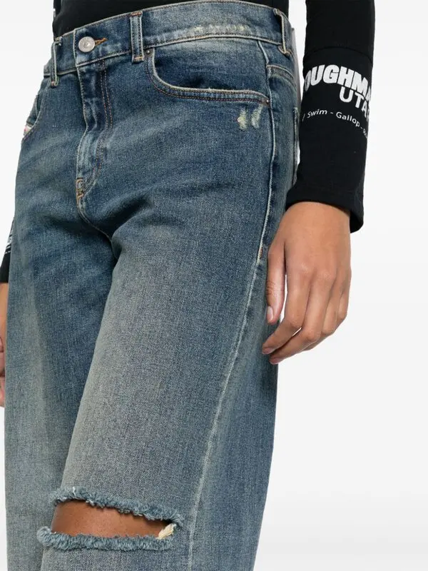 DIESEL® 1978 D-akemi Wide-leg Jeans