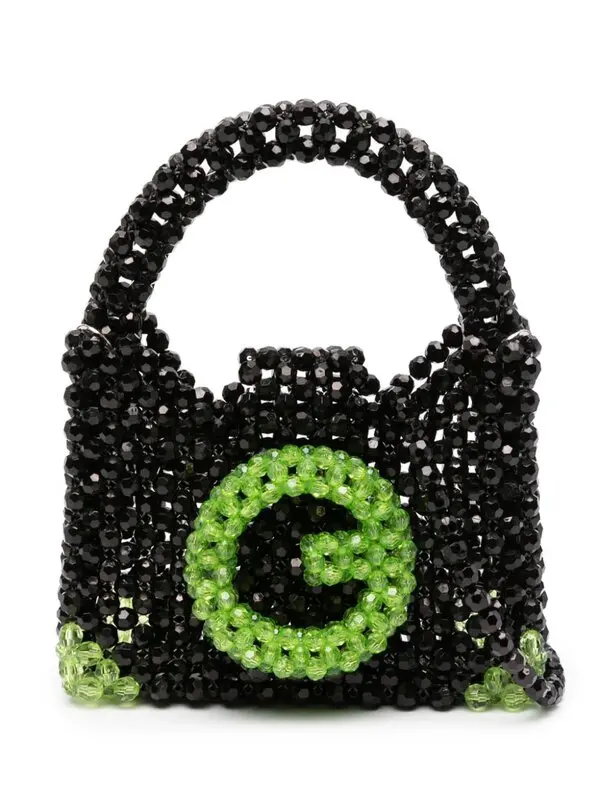 Germanier Bead-embellished Tote Bag - Black