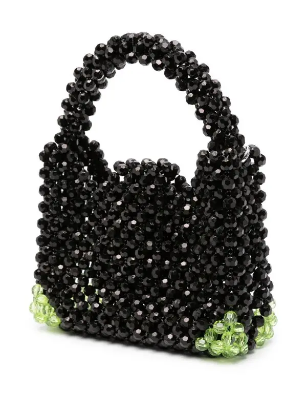 Germanier Bead-embellished Tote Bag - Black