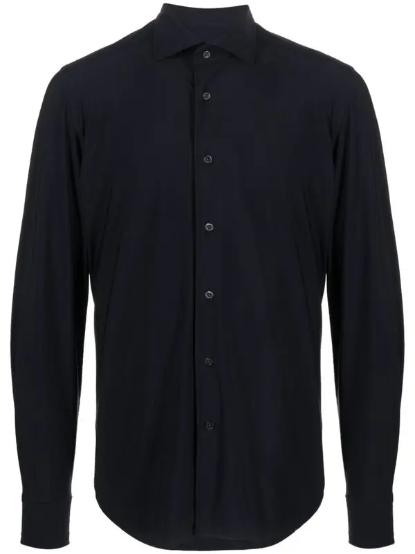 Corneliani Spread-collar Button-up Shirt