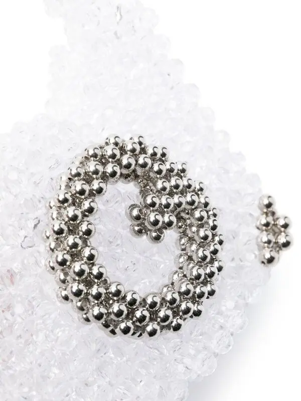 Germanier Bead-embellished Tote Bag - Neutrals