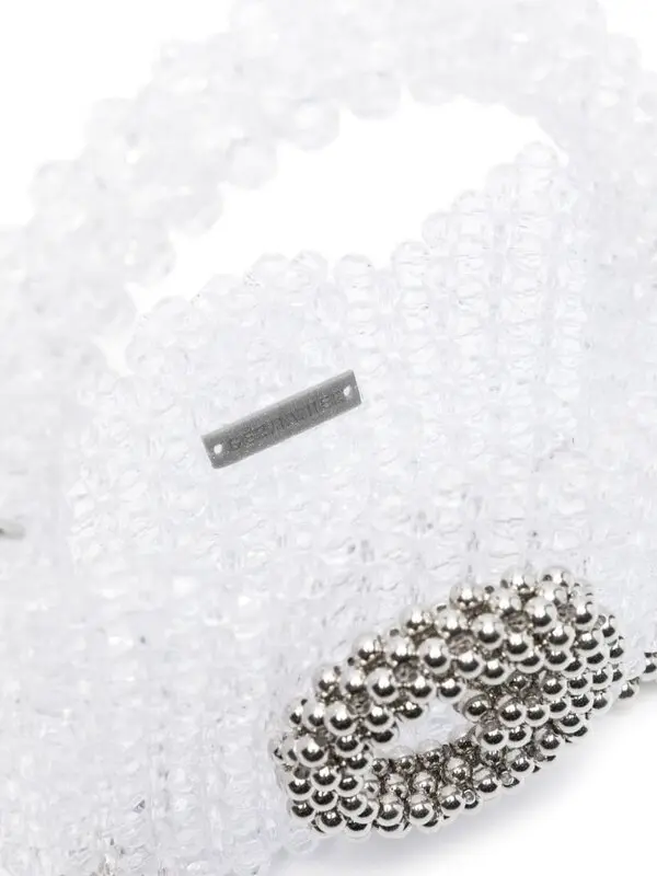 Germanier Bead-embellished Tote Bag - Neutrals