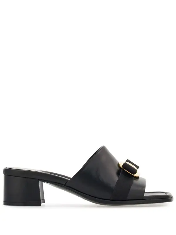 FERRAGAMO Vara 40mm Mules - Black