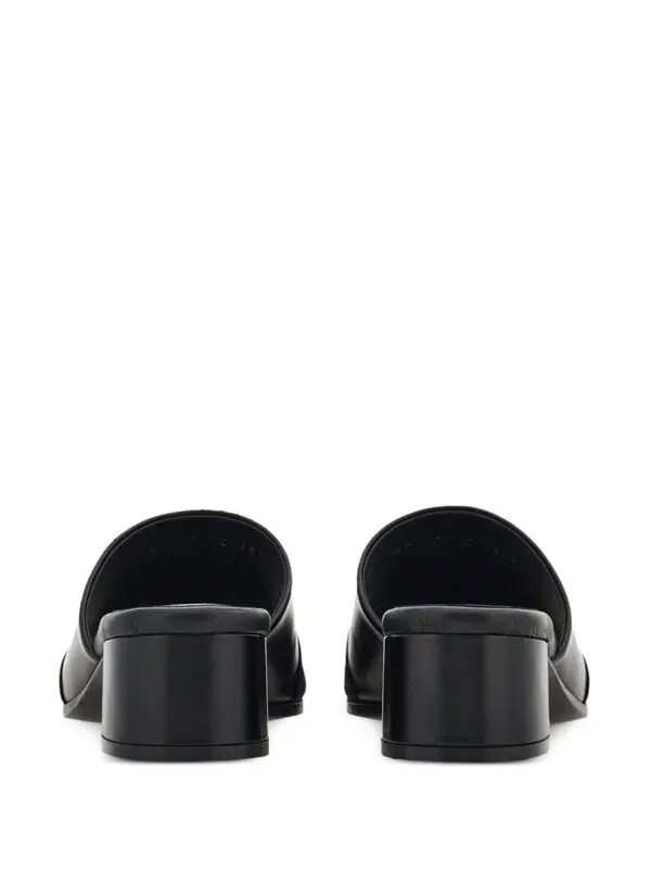 FERRAGAMO Vara 40mm Mules - Black