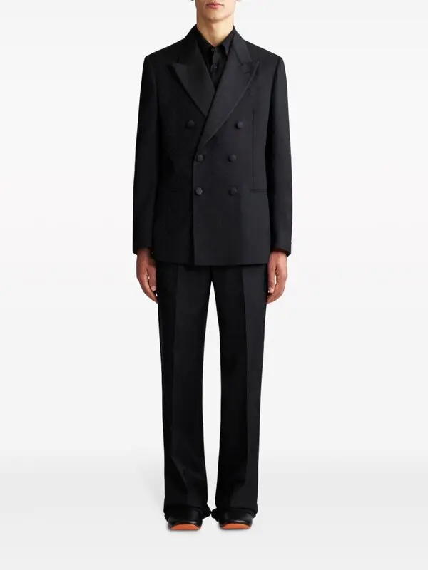 Etro Jacquard Double-breasted Blazer