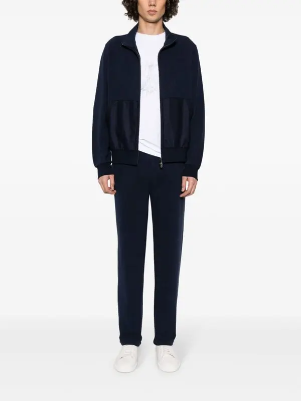 Corneliani Mock-neck Zip-up Sweatshirt