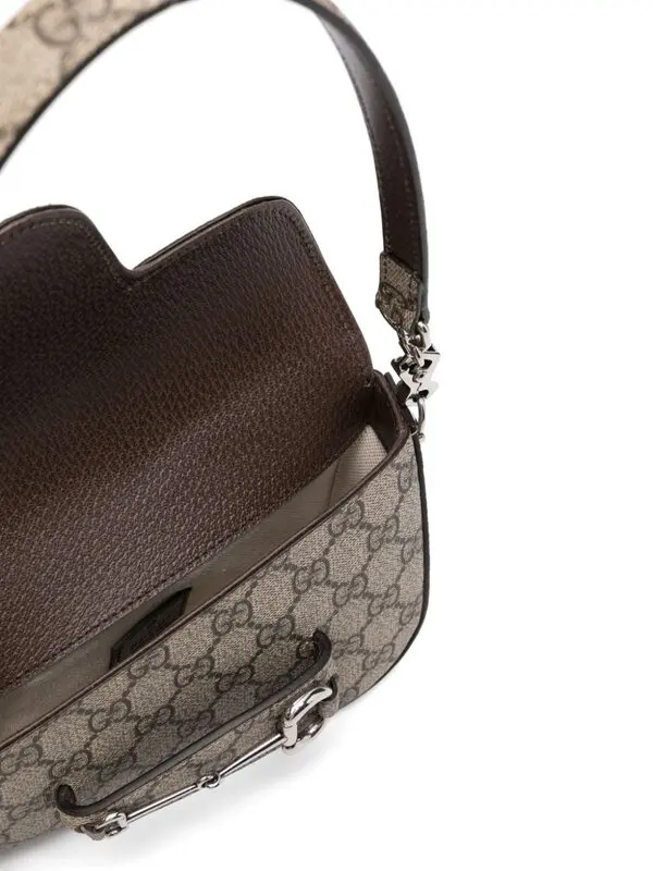 Gucci Mini Horsebit 1955 Shoulder Bag - Neutrals