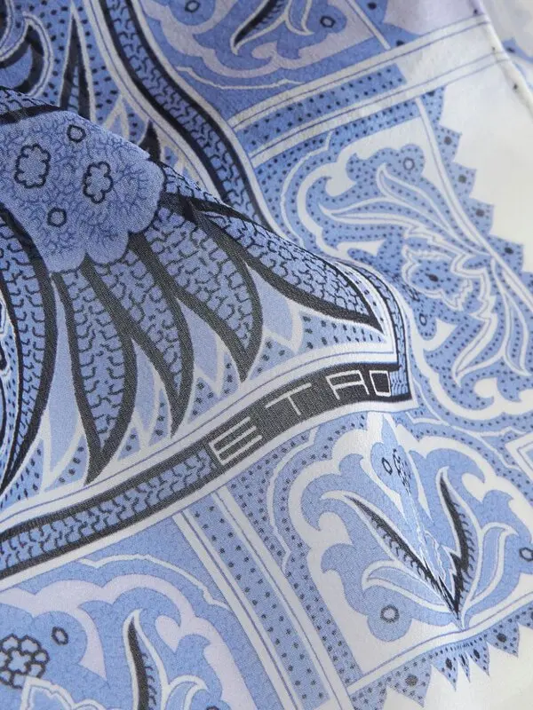 Etro - Paisley-print Silk Scarf