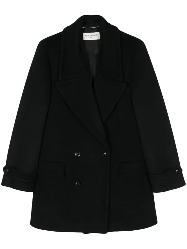 Saint Laurent Wool Coat