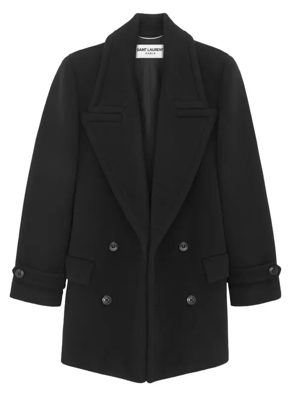 Saint Laurent Wool Coat