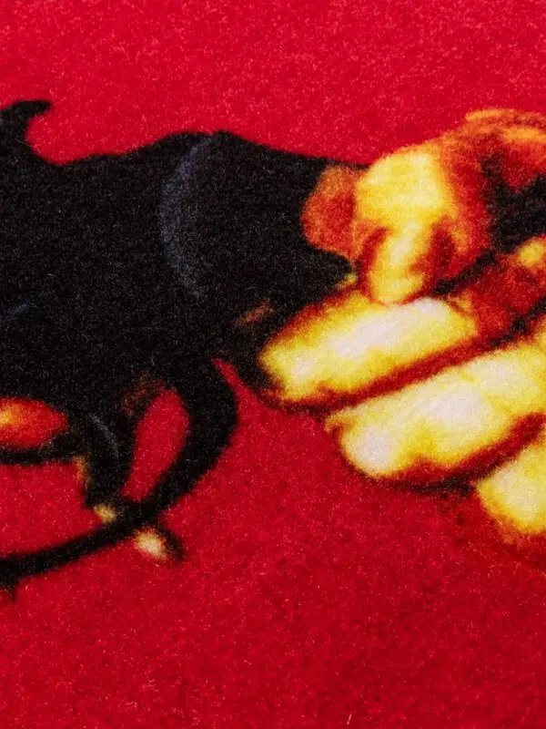 SELETTI Revolver Graphic-print Mat - Multicolour
