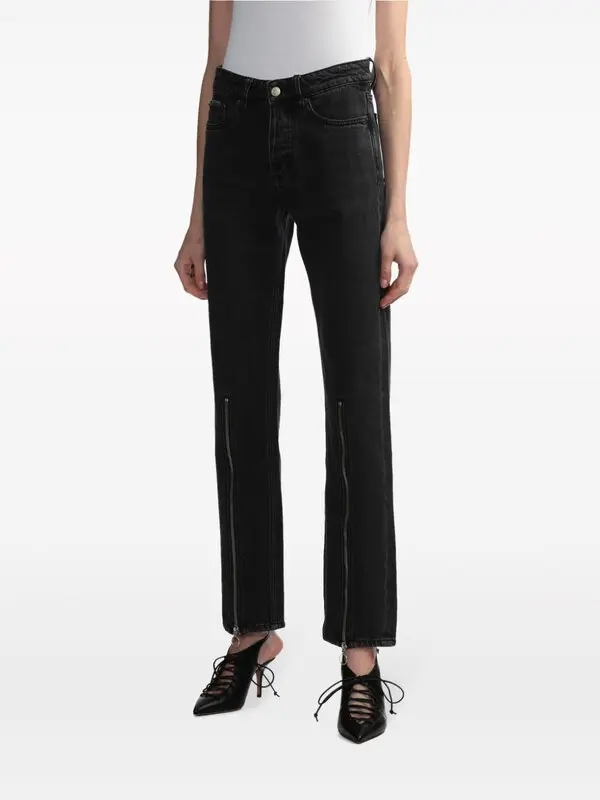 Eytys Orion Straight-leg Jeans - Black