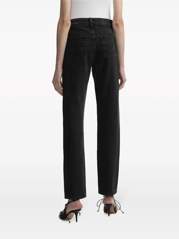 Eytys Orion Straight-leg Jeans - Black