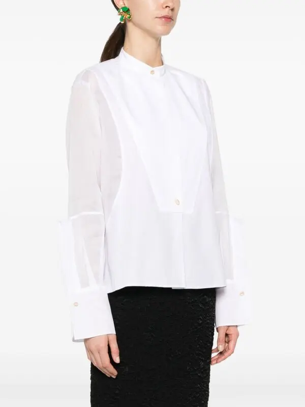 JIL SANDER Panelled Cotton Shirt