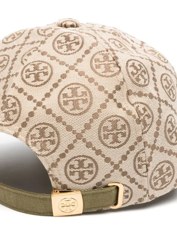Tory Burch Logo-jacquard Baseball Cap